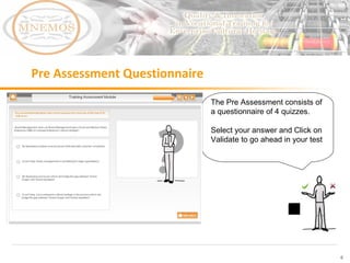 Pre assessment Training Module | PPT