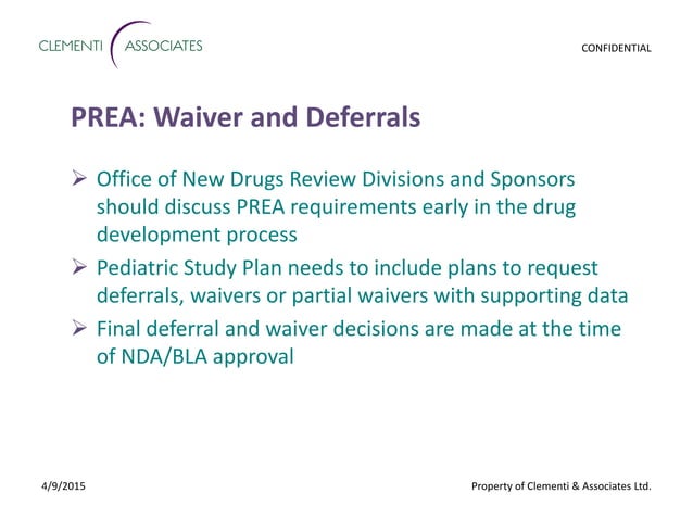 PREA Waivers: How and Why | PDF | Pharmaceutical Drugs | Medical Health