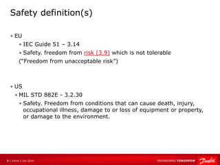 Functional Safety, high demand/low demand mode med fokus på de ...