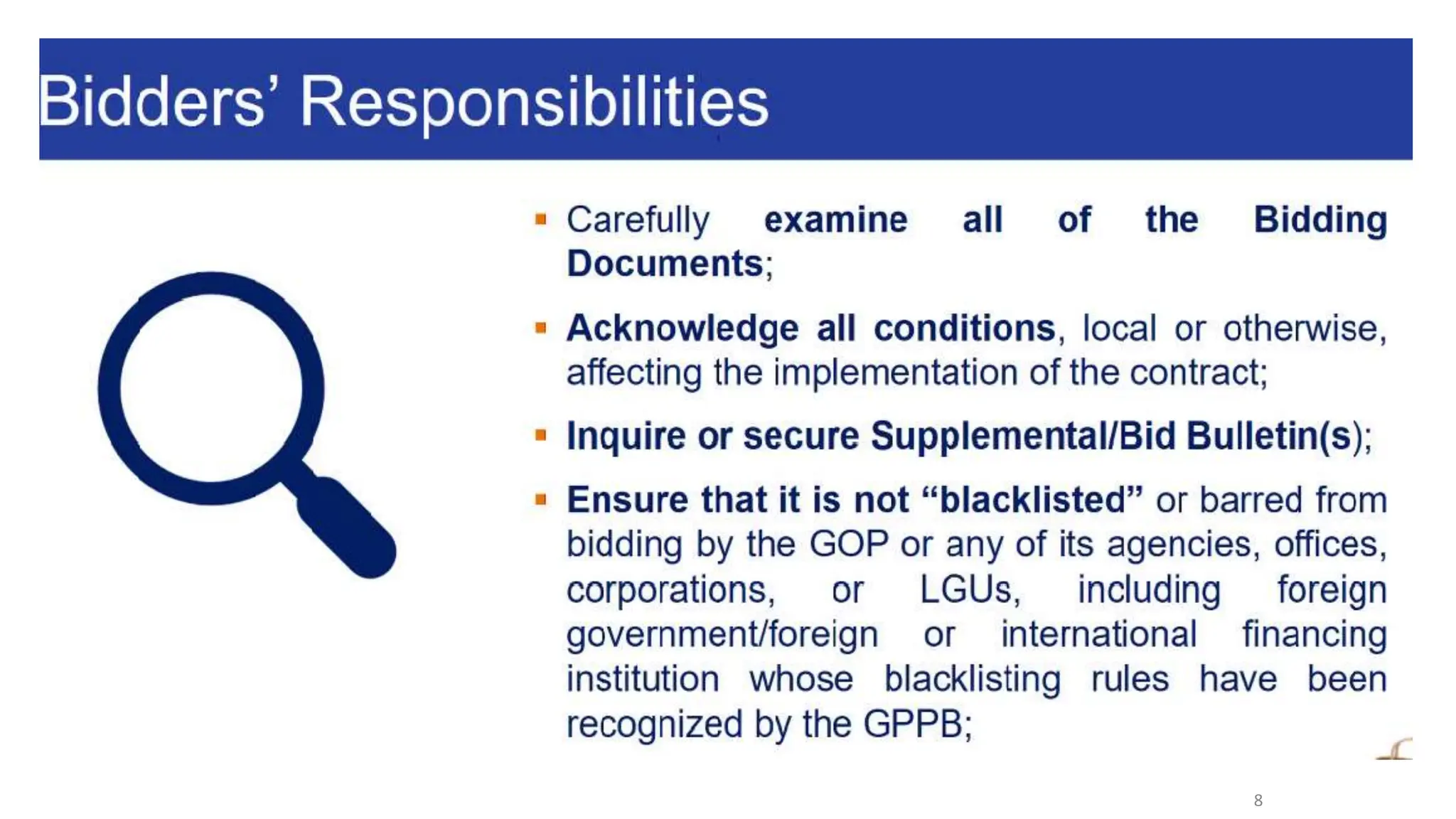 prebid reminders for public bidding.pptx