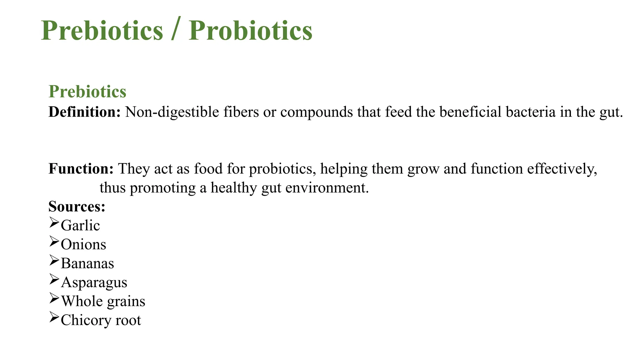 Preebotic are the useful bacteria inside | PPTX