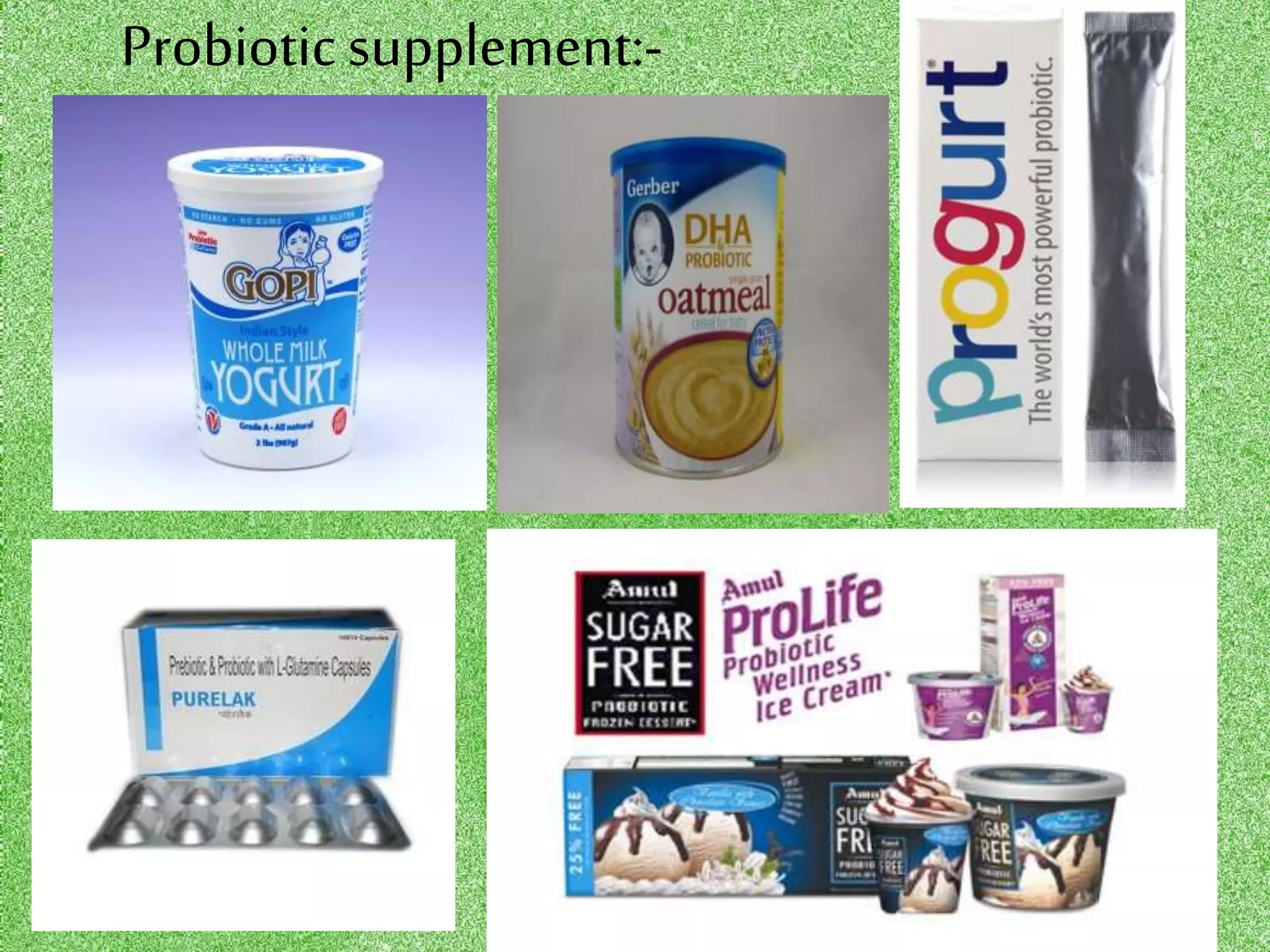 Prebiotic and probiotic. | PPTX