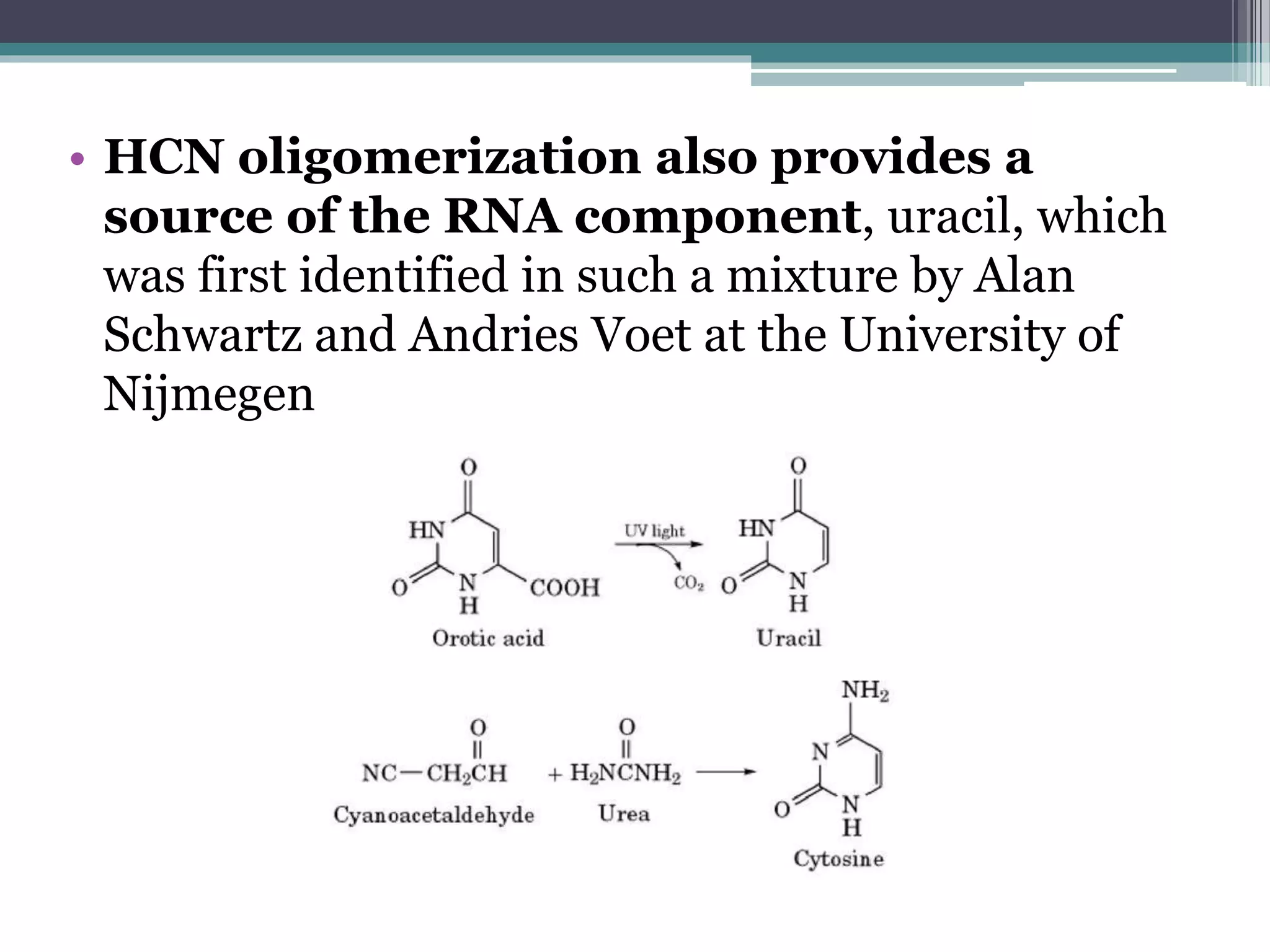 Prebiotic evolution | PPTX