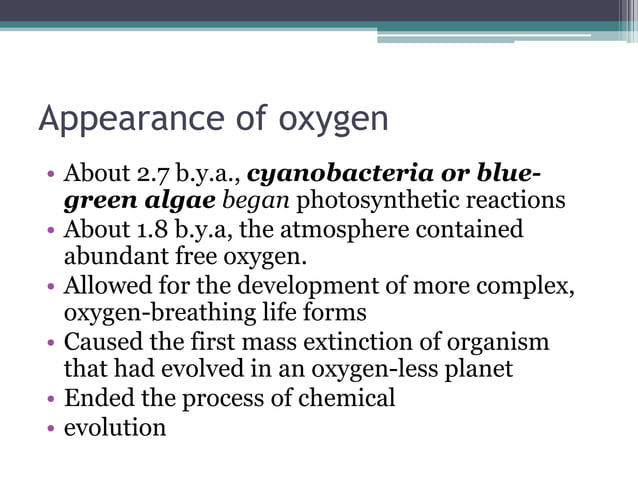 Prebiotic evolution | PPTX