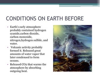 Prebiotic evolution | PPTX
