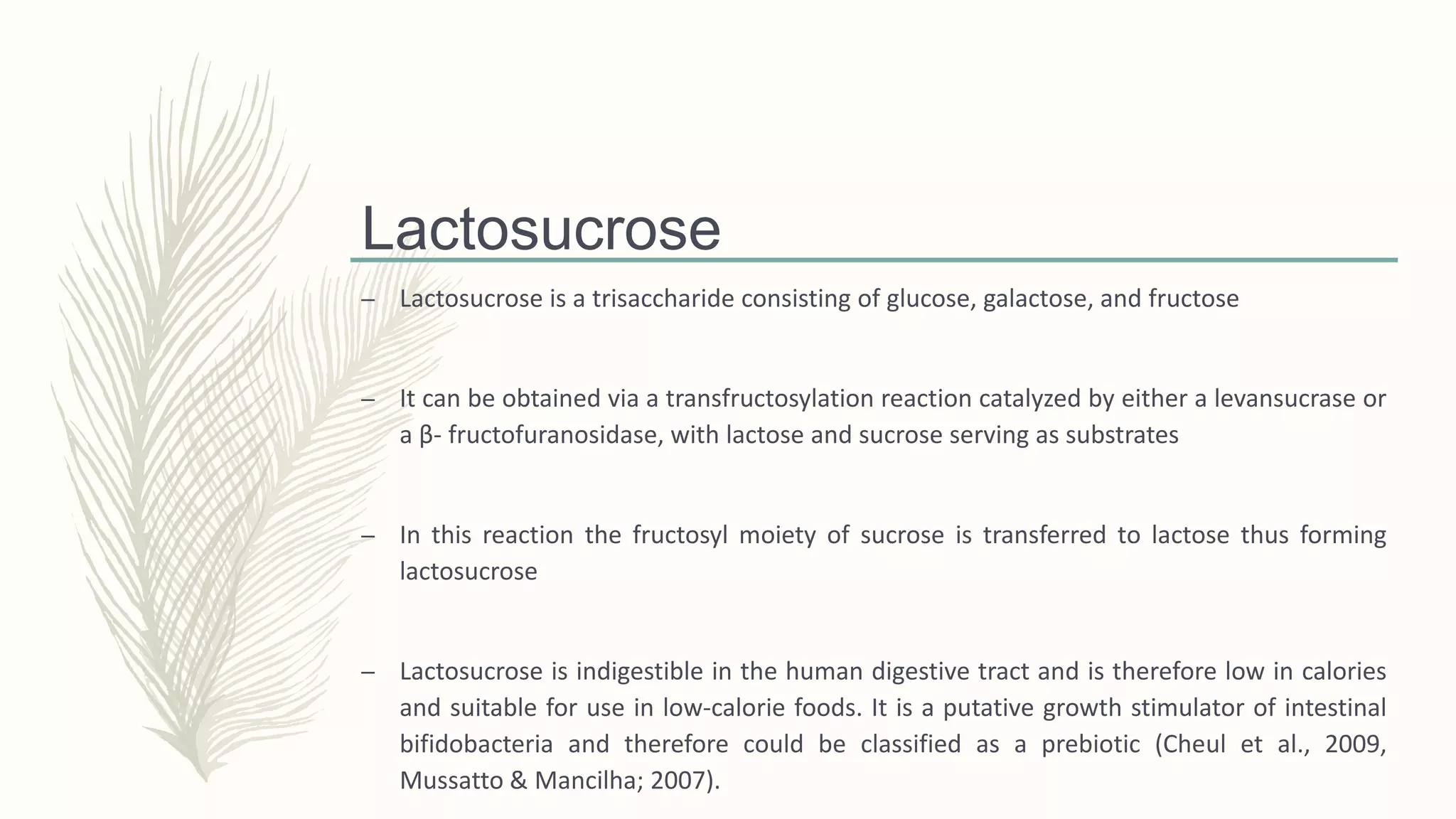 Prebiotics : Characteristics and usage in food industry | PPTX ...