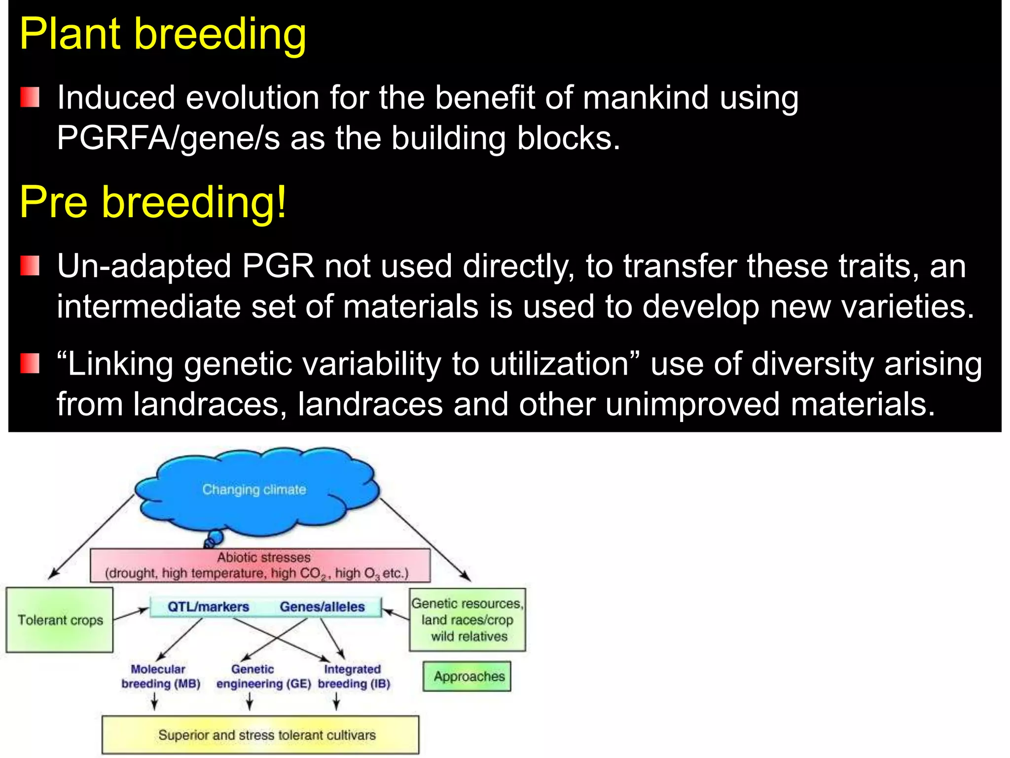 Pre breeding | PPTX