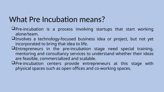 Pre Business incubation Dr. Neha Saxena.pptx