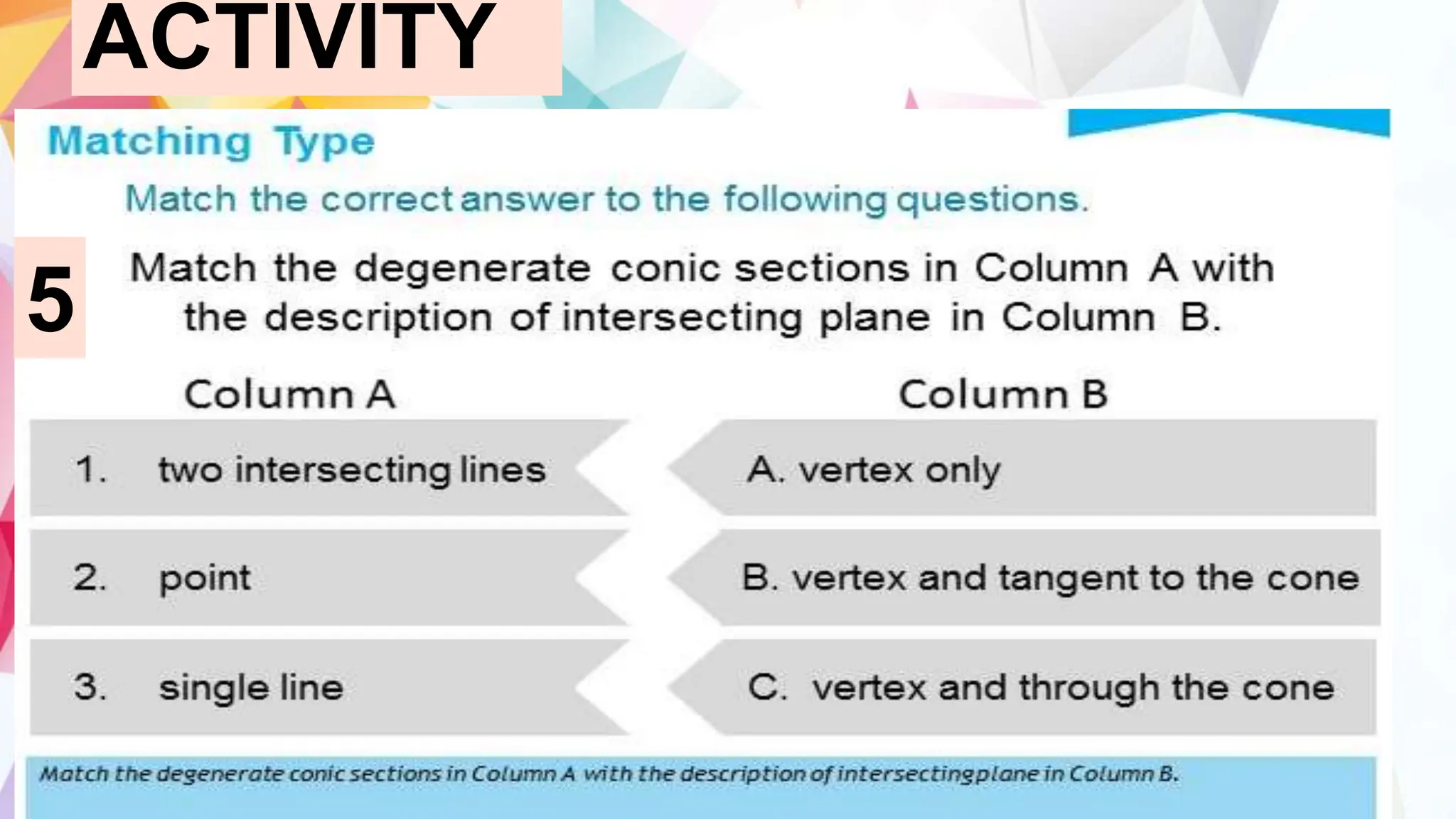 PRECALCULUS - OVERVIEW OF CONIC SECTIONS.pptx