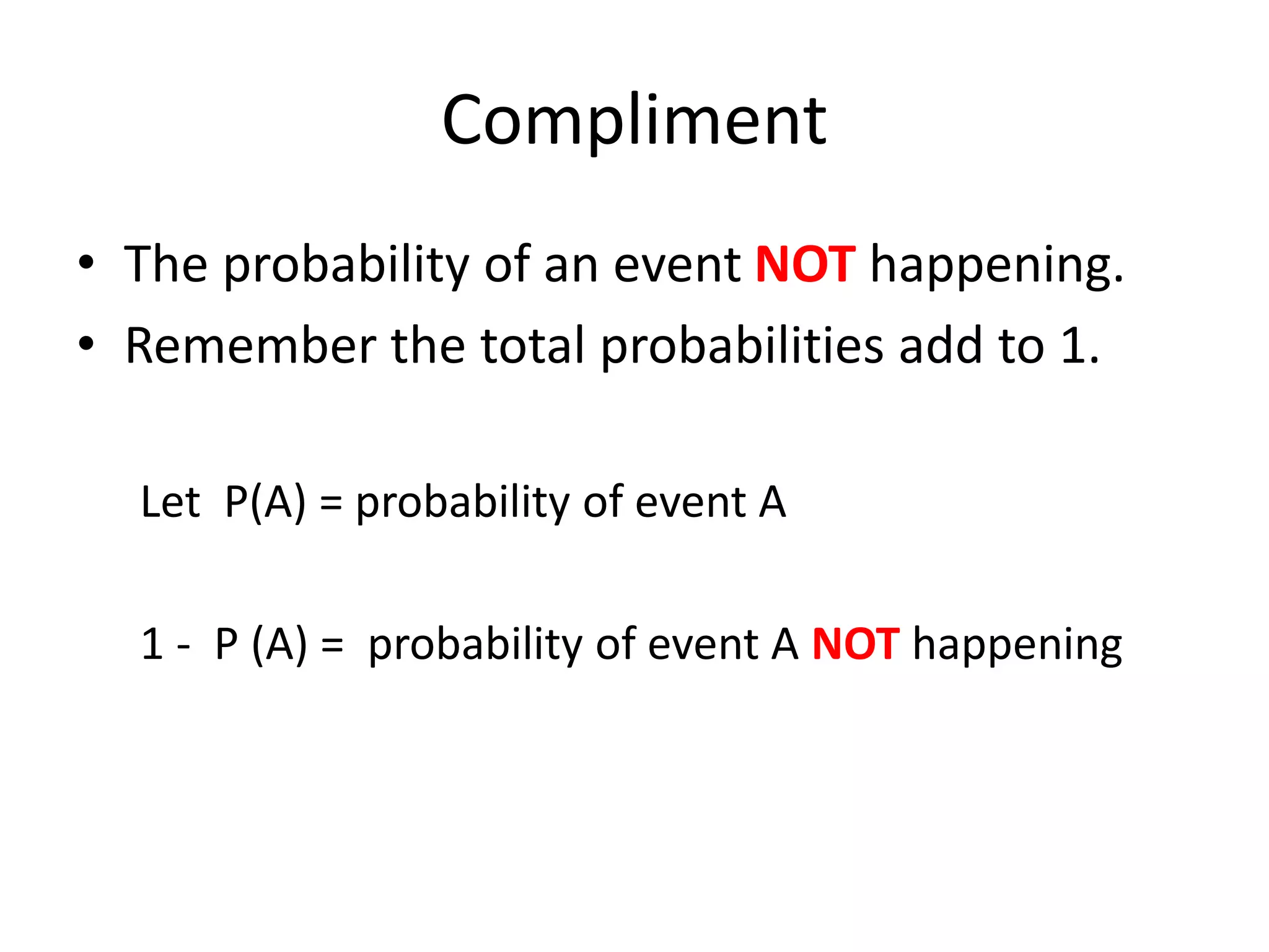 Precalc probability 2014 | PPTX