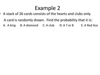 Precalc probability 2014 | PPTX