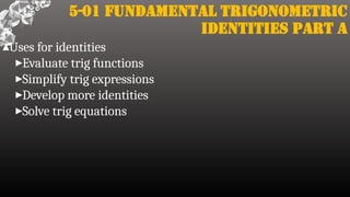 Precalculus 05 Analytic Trigonometry (1).pptx