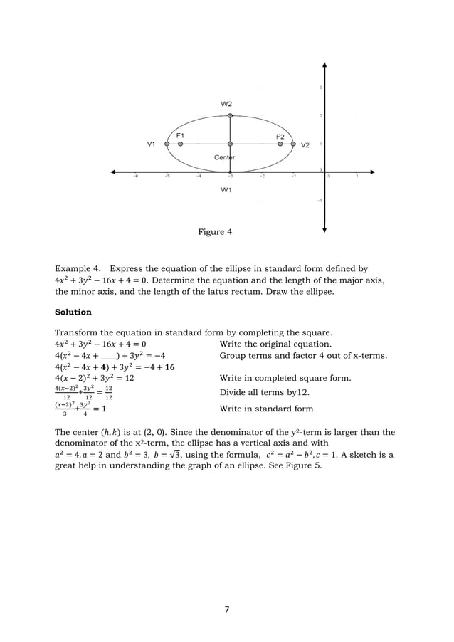 Precalculus11 q1 mod3_ellipses_v2 | PDF