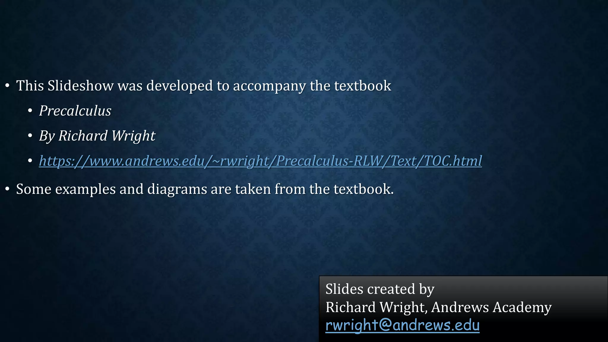 Precalculus 12 Introduction to Calculus.pptx