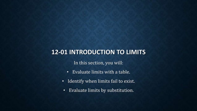 Precalculus 12 Introduction to Calculus.pptx | Internet for Beginners ...