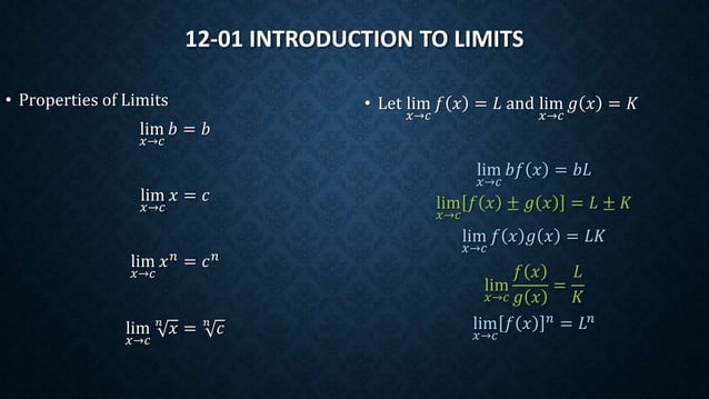 Precalculus 12 Introduction to Calculus.pptx | Internet for Beginners ...
