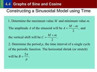Precalculus 4 4 graphs pf sine and cosine v2 | PPTX