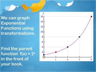 Pre Calculus notes 4 1 Exponential Functions | PPT