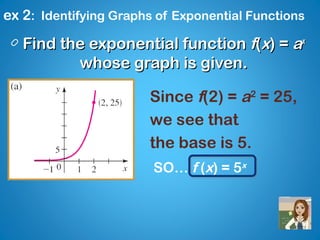 PreCalculus notes 4.1 Exponential Functions | PPT