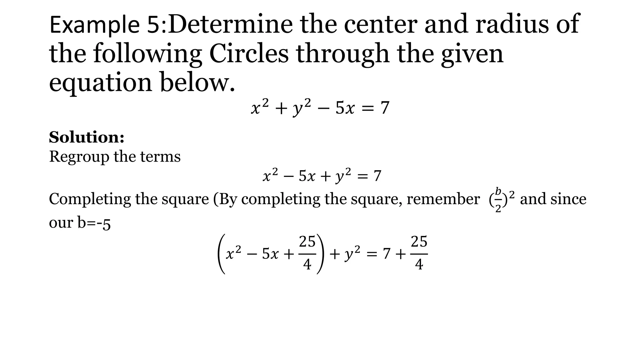 Pre-Calculus: Conics - Introduction to Conics and Determining ...
