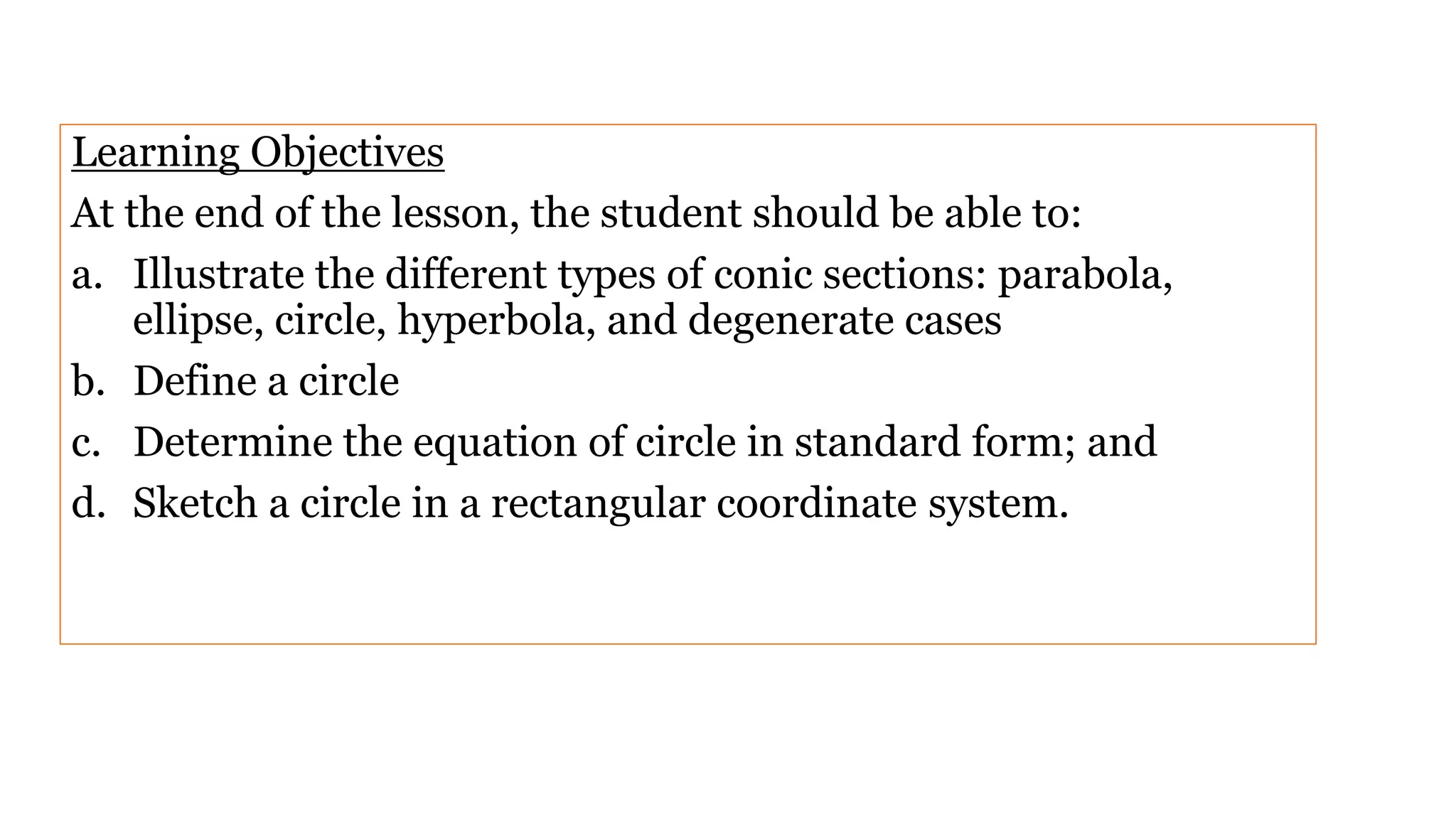 Pre-Calculus: Conics - Introduction to Conics and Determining ...