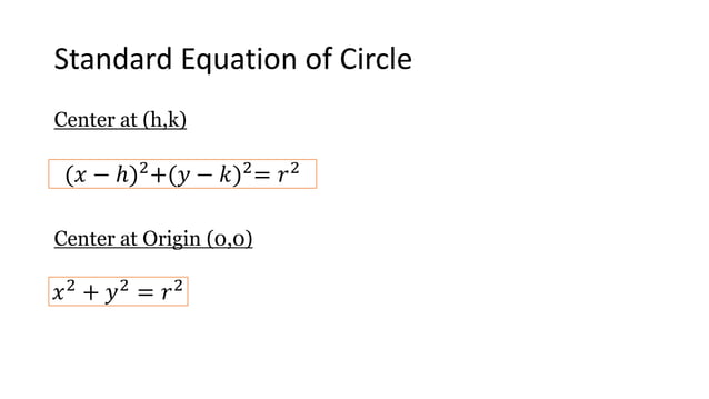 Pre-Calculus: Conics - Introduction to Conics and Determining ...