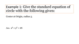 Pre-Calculus: Conics - Introduction to Conics and Determining ...
