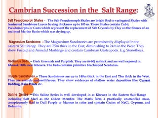 Pre cambrain deposits | PPT