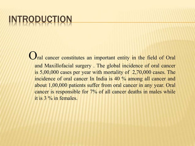 Pre cancerous lesions & conditions | PPTX