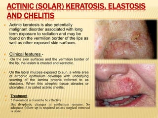 Pre cancerous lesions & conditions | PPTX