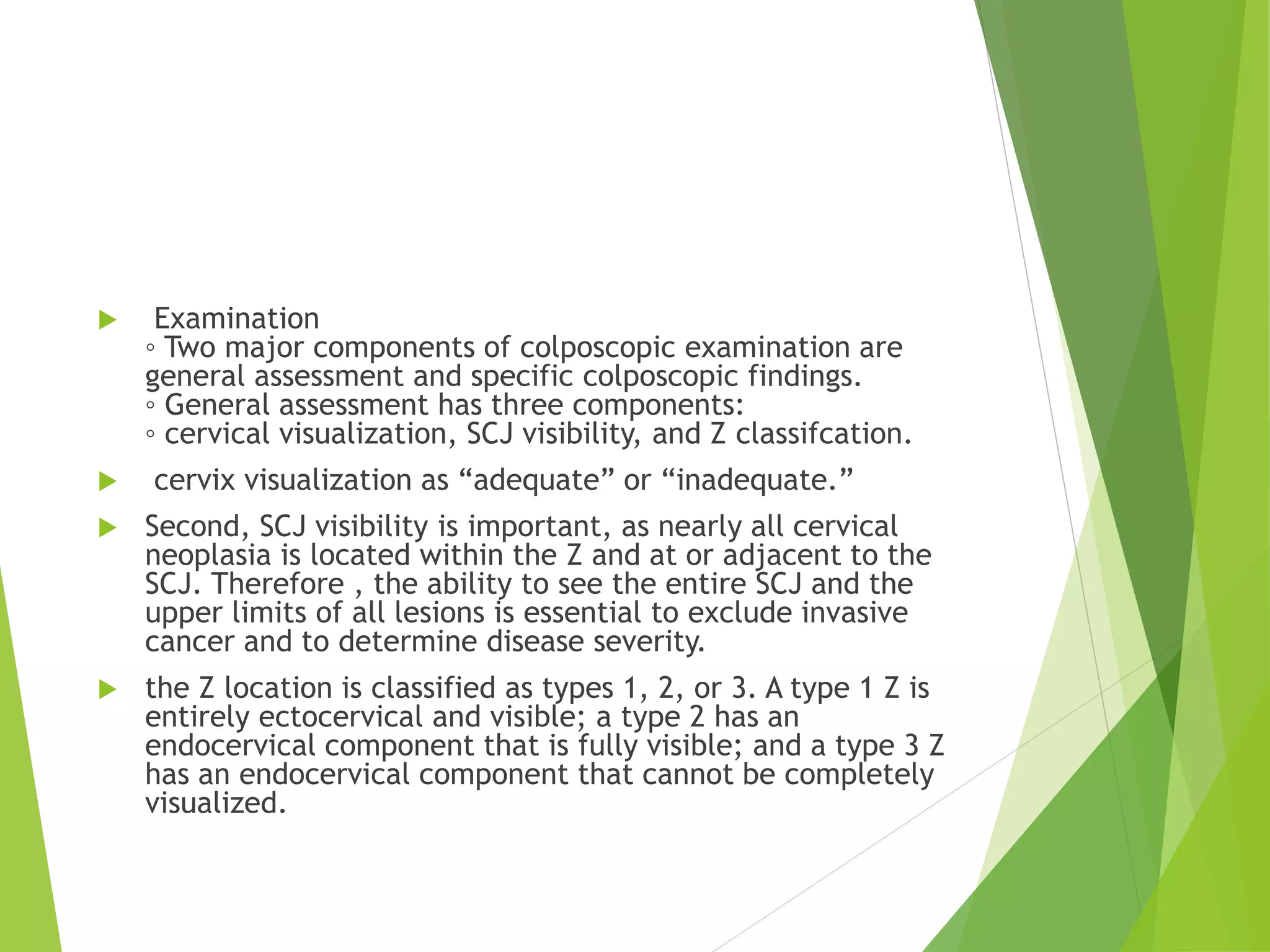 Pre cancerous lesions of cervix.pptx