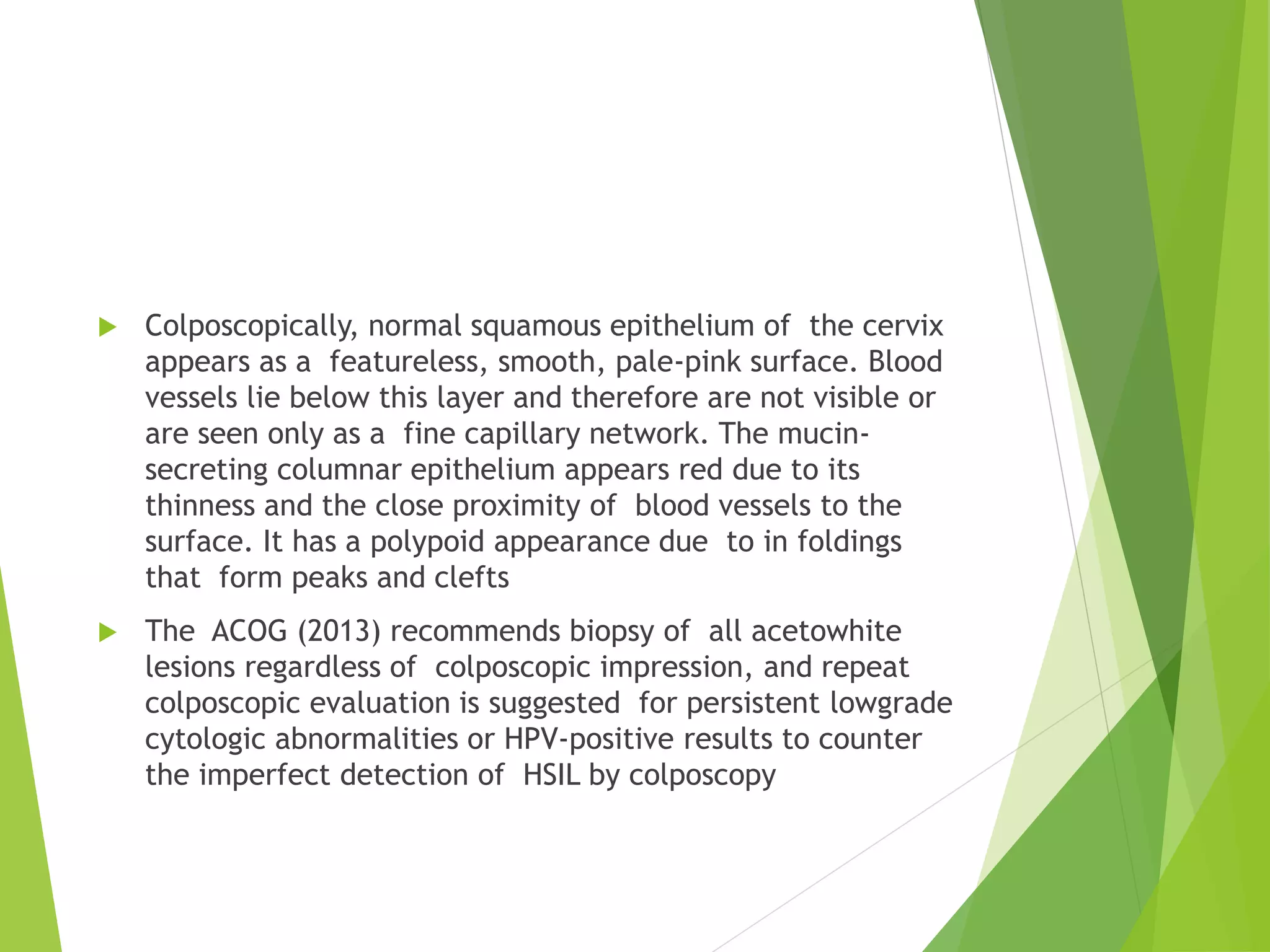 Pre cancerous lesions of cervix.pptx