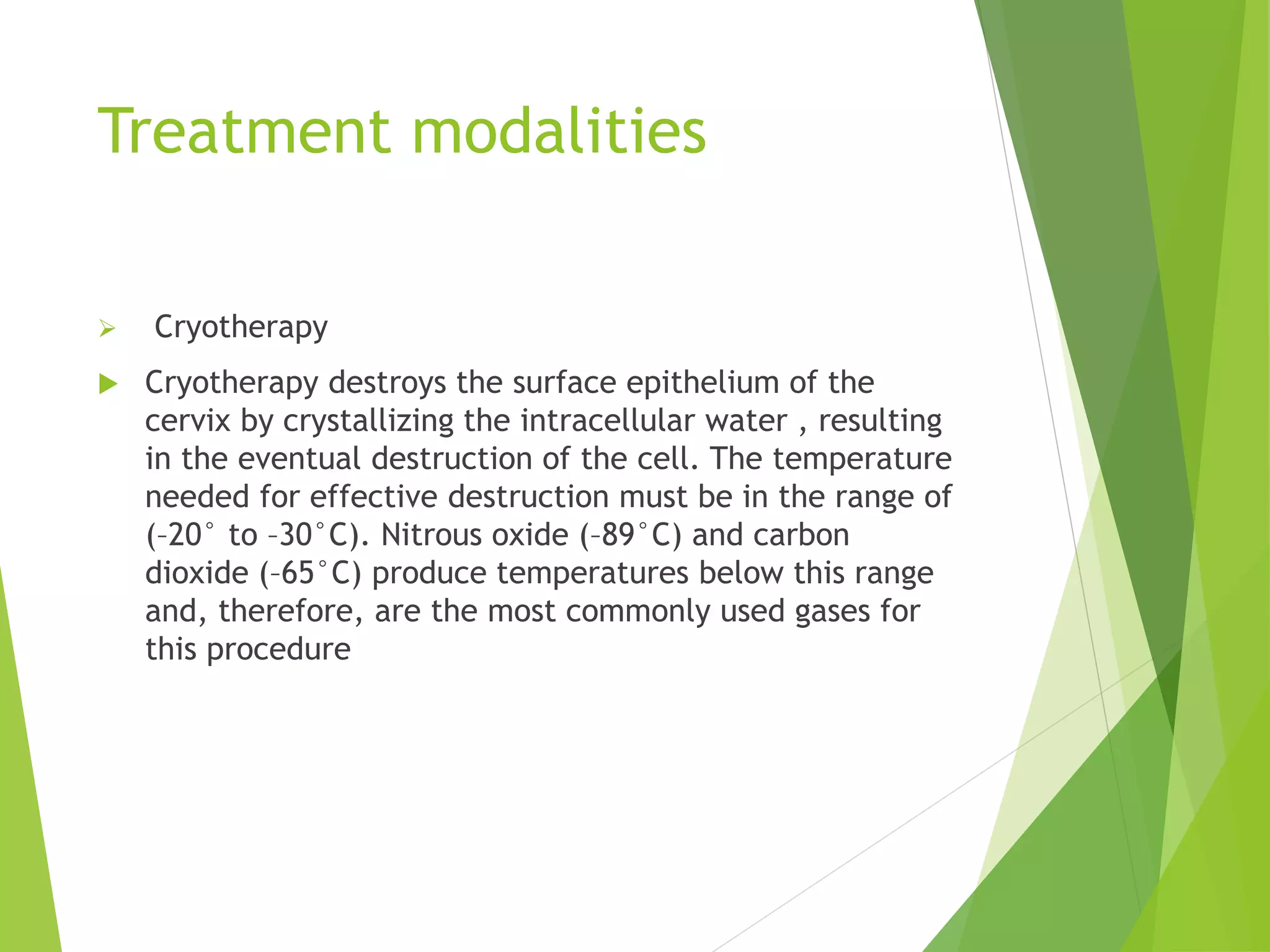 Pre cancerous lesions of cervix.pptx