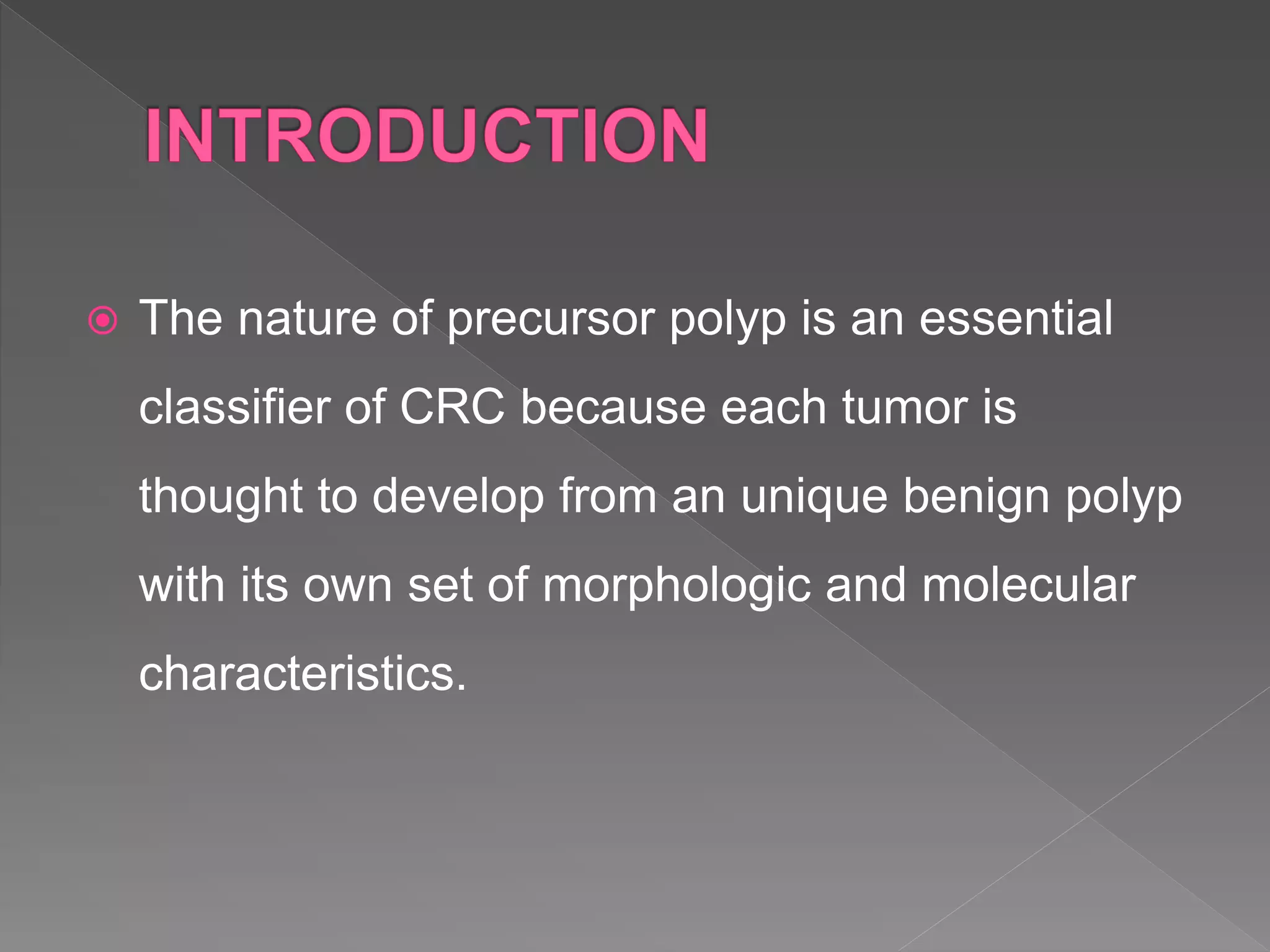 Pre cancerous colonic polyp | PPT | Free Download