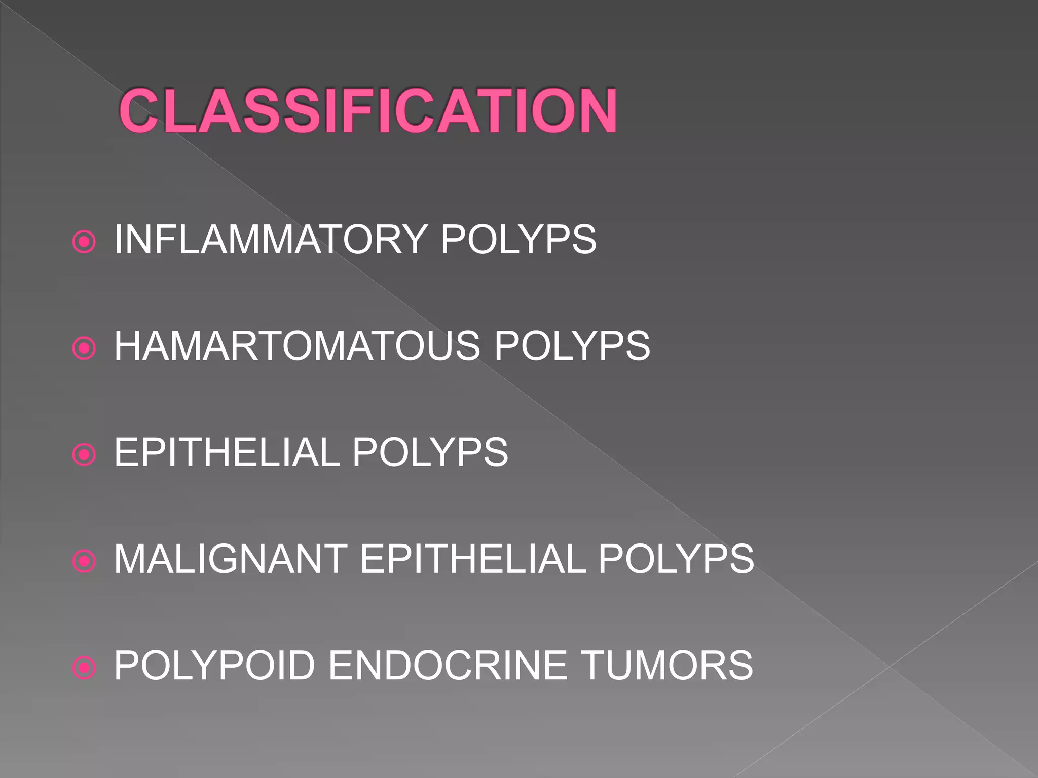 Pre cancerous colonic polyp | PPT