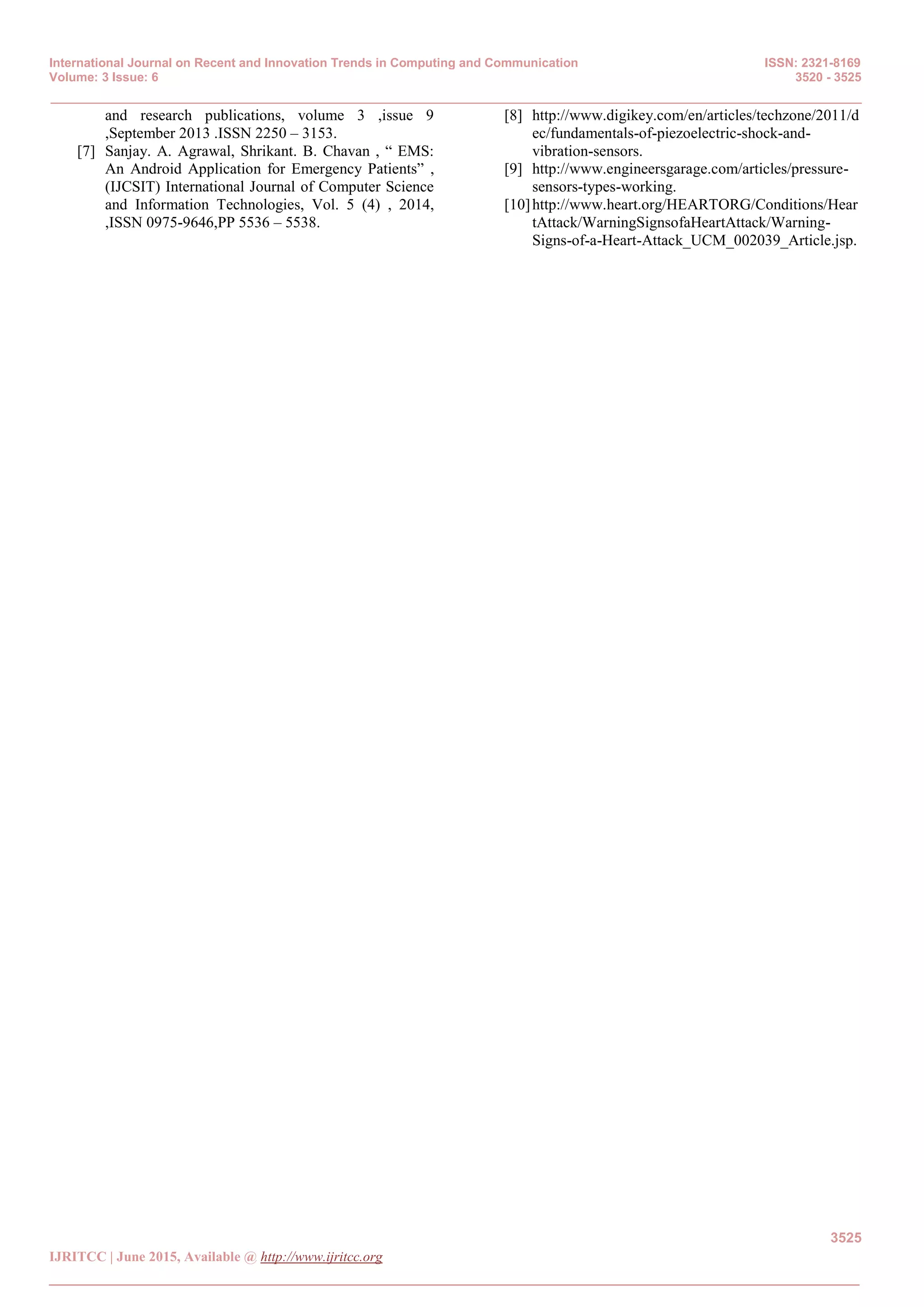 Pre cardiac arrest detection | PDF