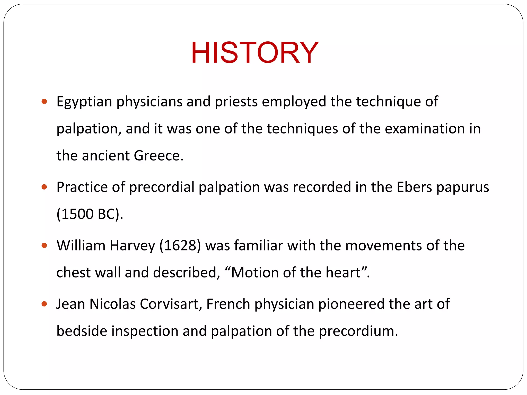 Precardial examination basics | PPTX