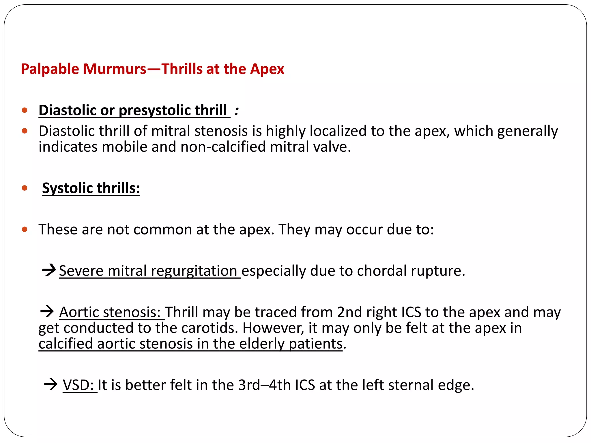 Precardial examination basics | PPTX