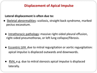 Precardial examination basics | PPTX
