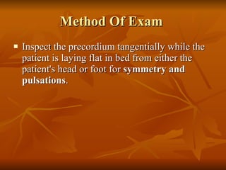 Precardium: Inspection | PPT