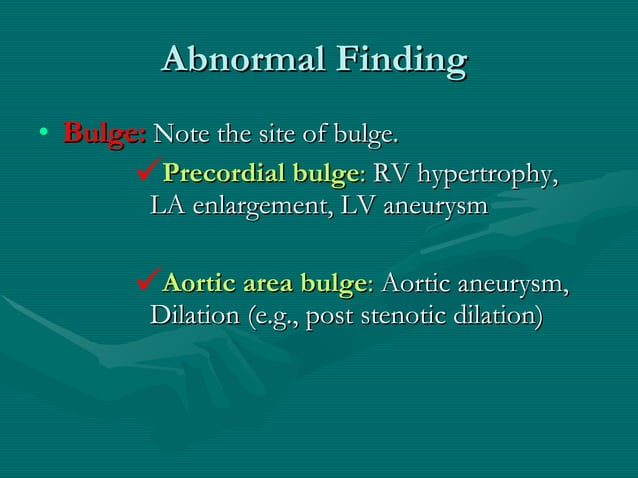 Precardium: Palpation | PPT | Heart and Cardiovascular Diseases ...