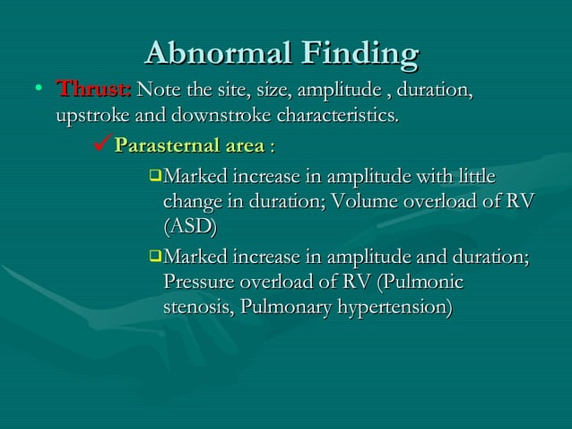 Precardium: Palpation | PPT | Heart and Cardiovascular Diseases ...