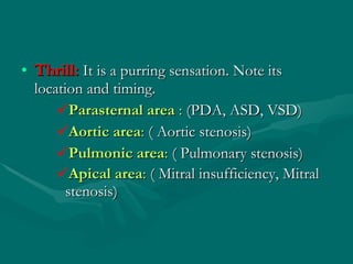 Precardium: Palpation | PPT
