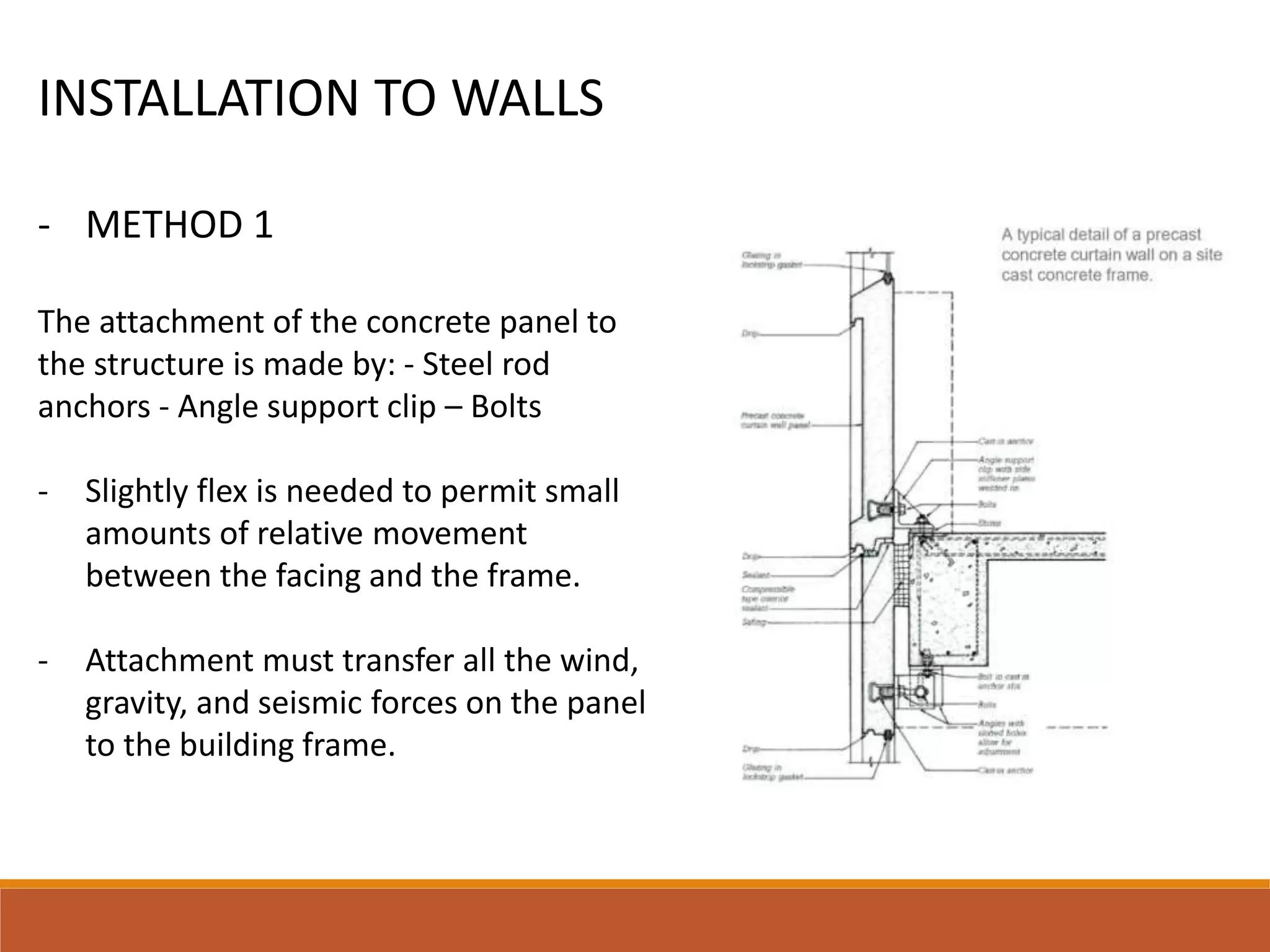 Precast concrete - drywall | PPTX