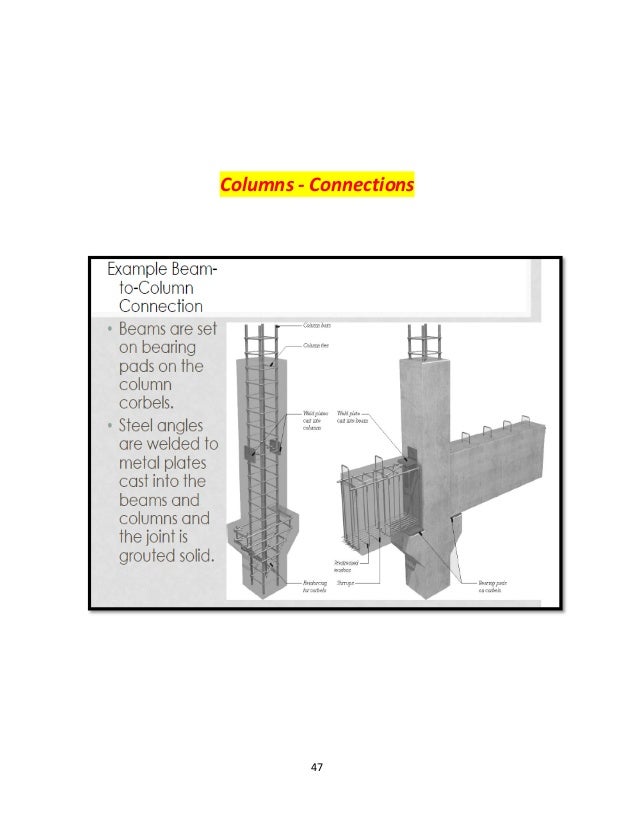 Precast Concrete Connection Details
