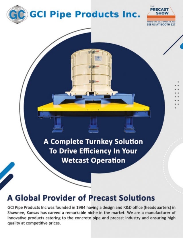 Global Provider of Precast Solutions - GCI Groups | PDF
