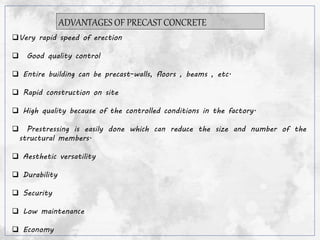 Precast concrete | PPTX