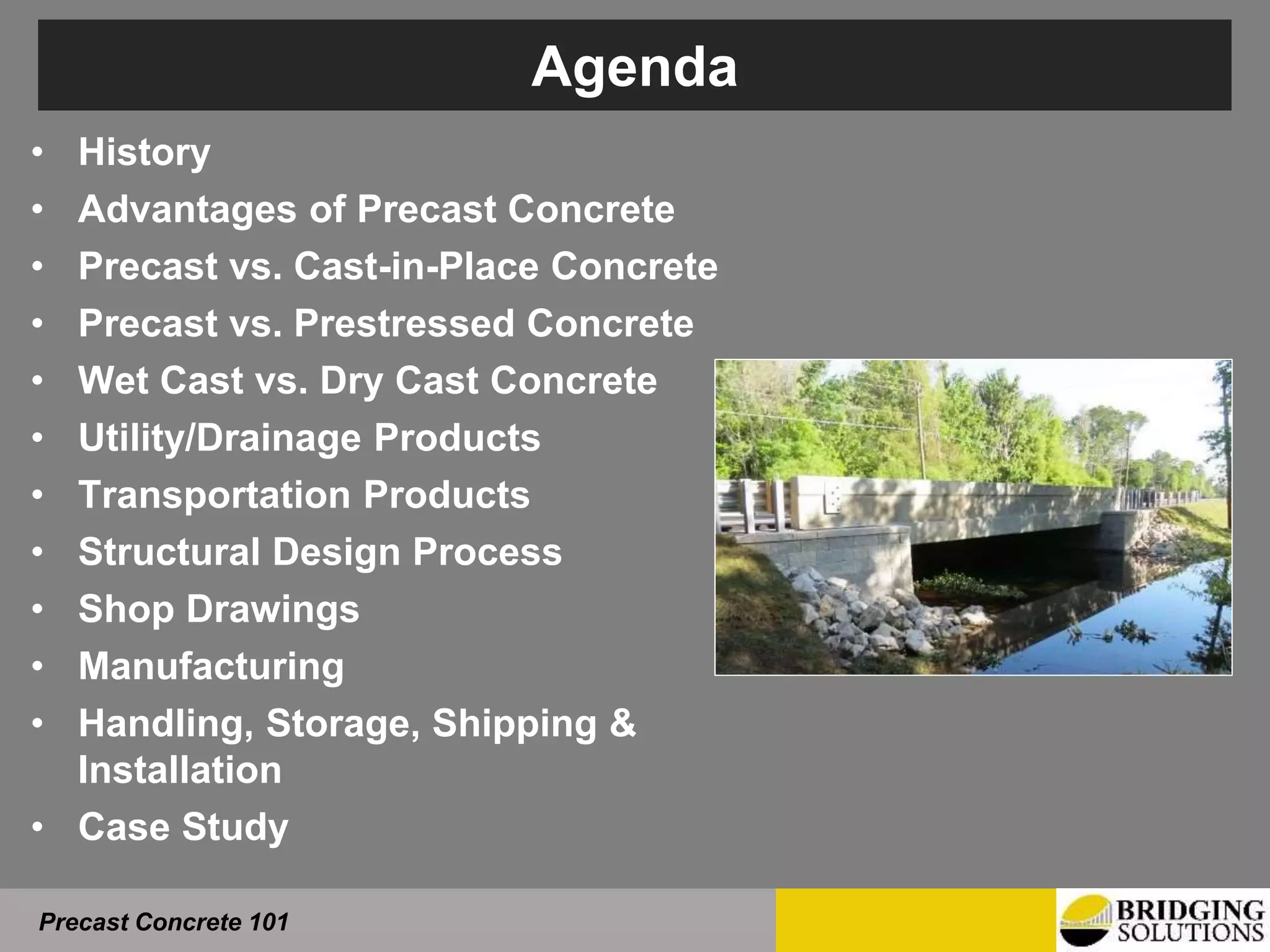 Precast concrete 101 | PPTX