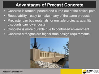 Precast concrete 101 | PPTX