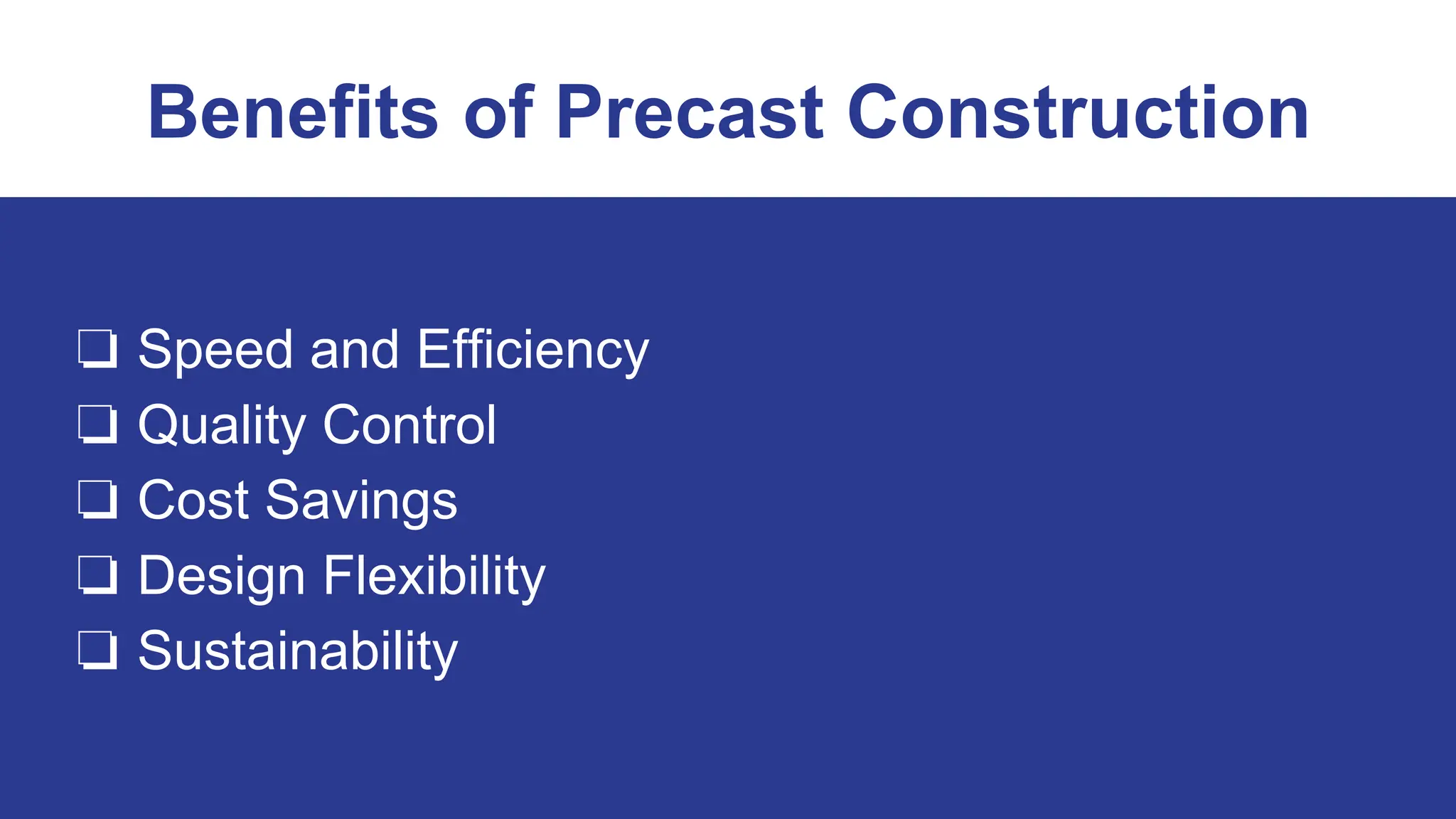 Precast Concrete: A Growing Trend Industry | PPTX